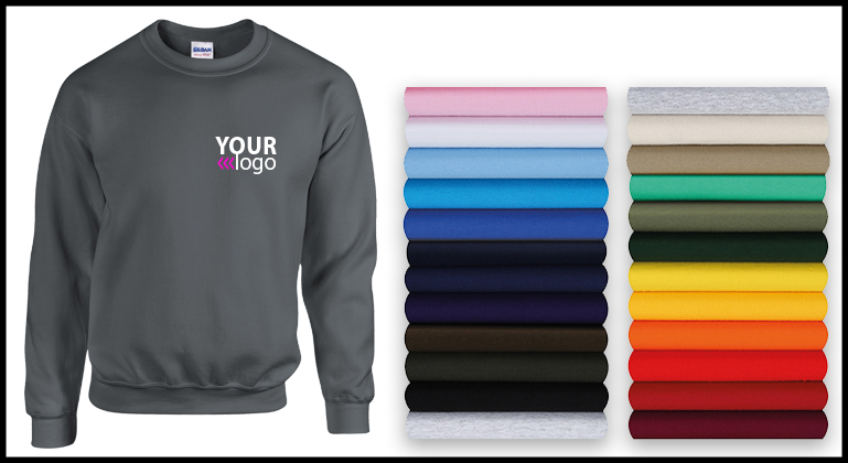 Workwear Sweatshirts personalised with your logo