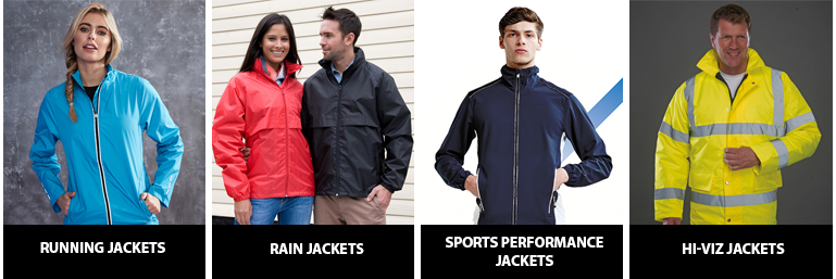 Workwear jackets with your company logo.